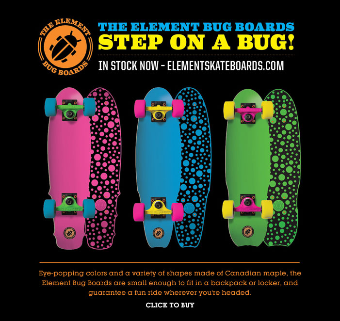 Element Bug Boards - Skateaffair