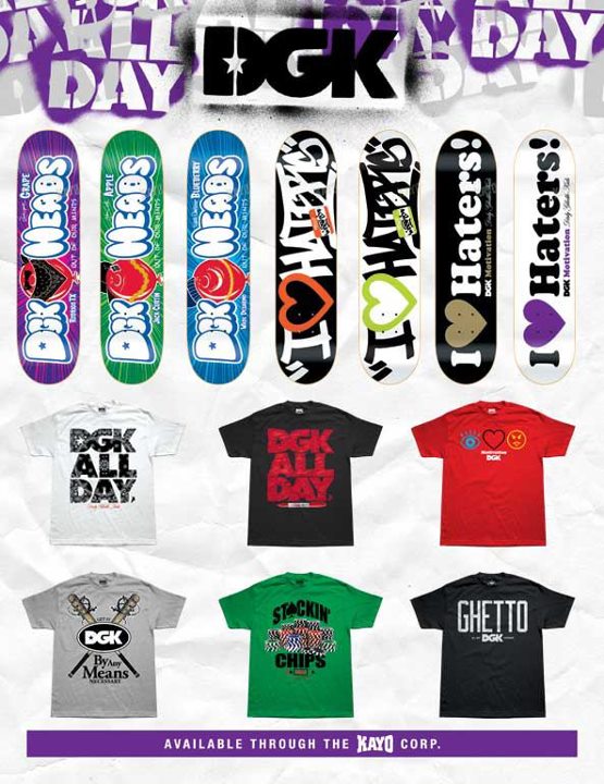 New DGK decks and tees are now available! - Skateaffair
