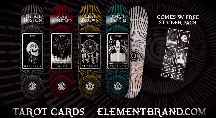 Element Tarot Card Series - Skateaffair