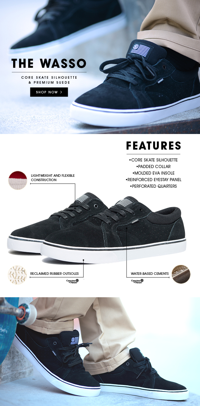 Element Wasso Shoe - Skateaffair